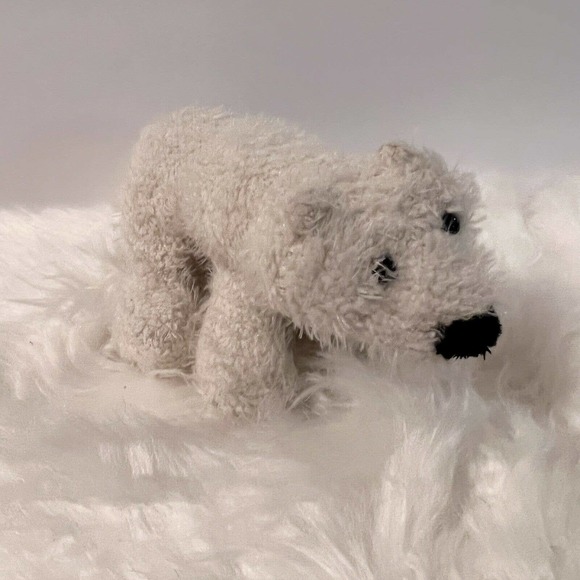 GANZ | Toys | Webkinz White Polar Bear Plush Ganz 7 Inch Hm16 No Code ...